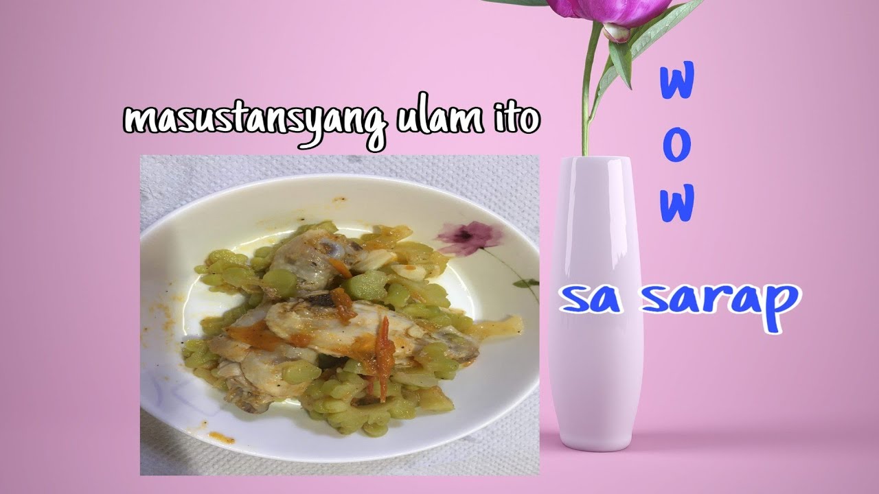 Masustansyang ulam|ampalayang hindi mapakla| ampalaya with chicken ...