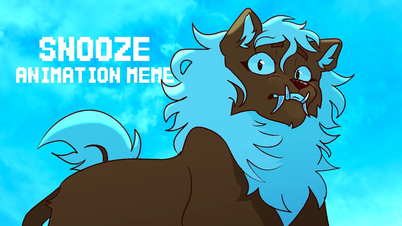 SNOOZE [] Artfight Animation Meme [FW + BLOOD TW] - YouTube