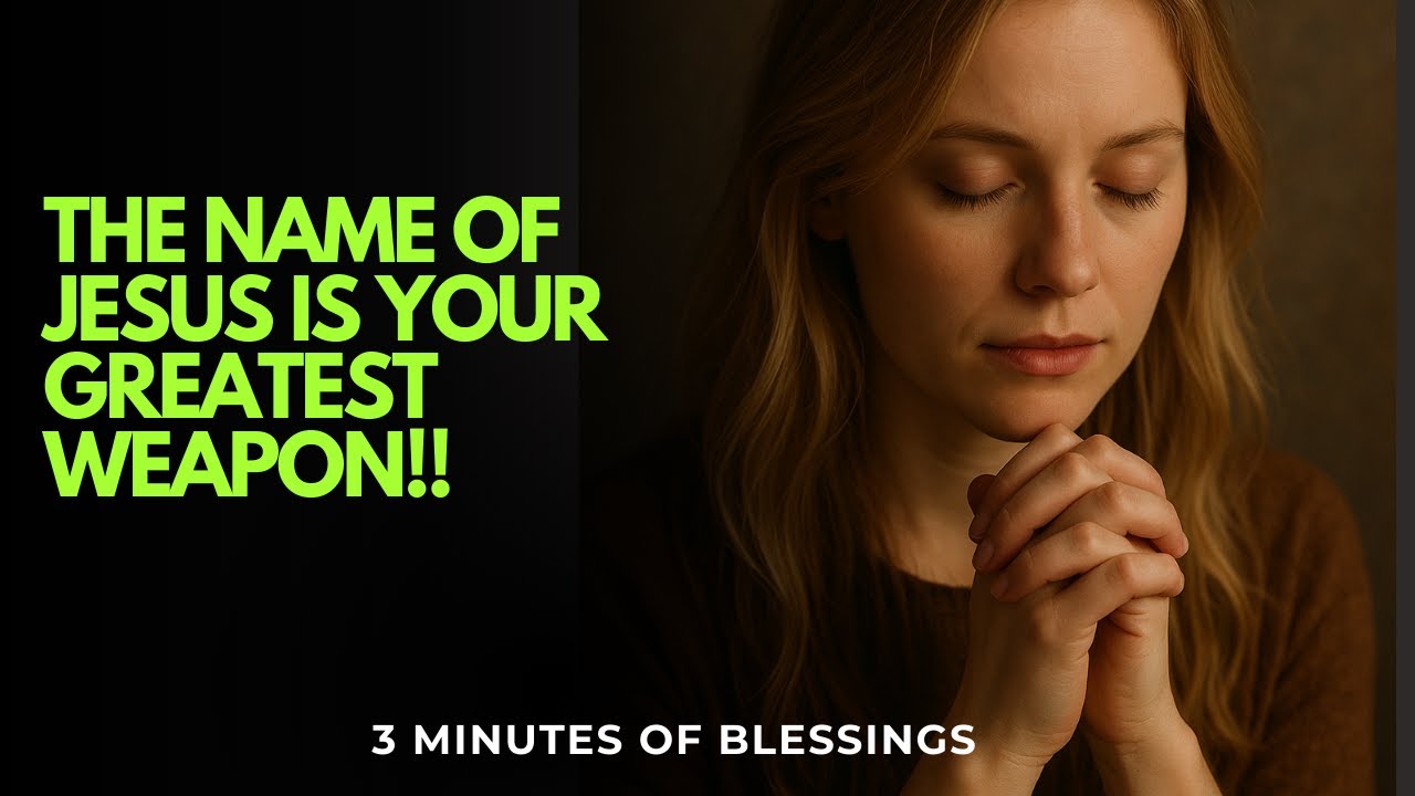 The Name of Jesus is your greatest weapon! - YouTube