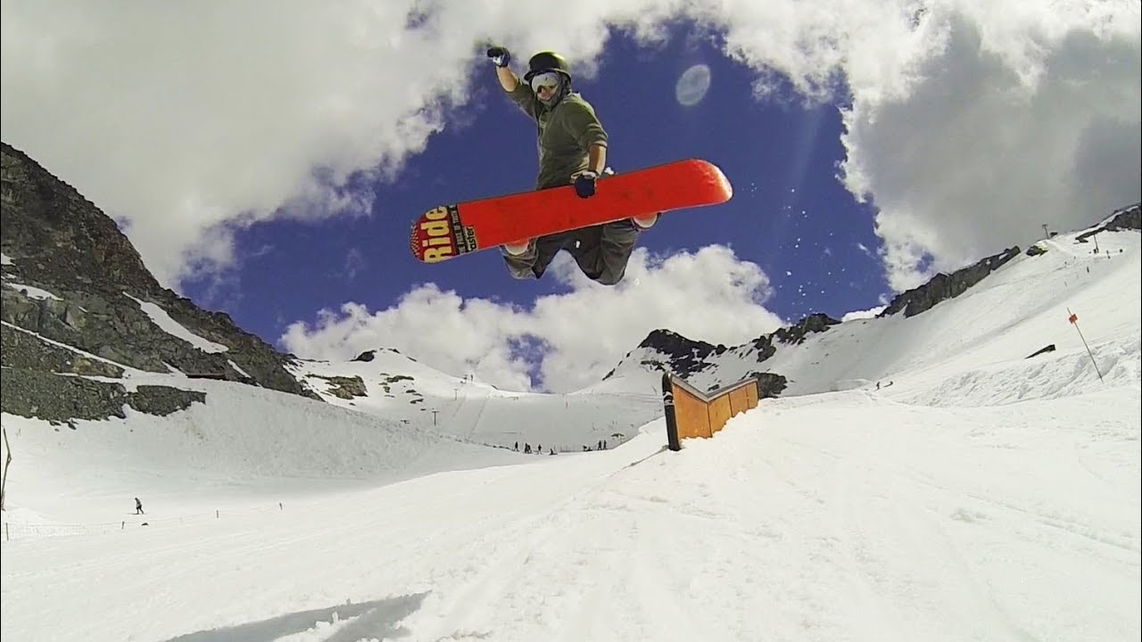 Whistler Summer Glacier - Week 1 - Snowboarding Tricks - YouTube