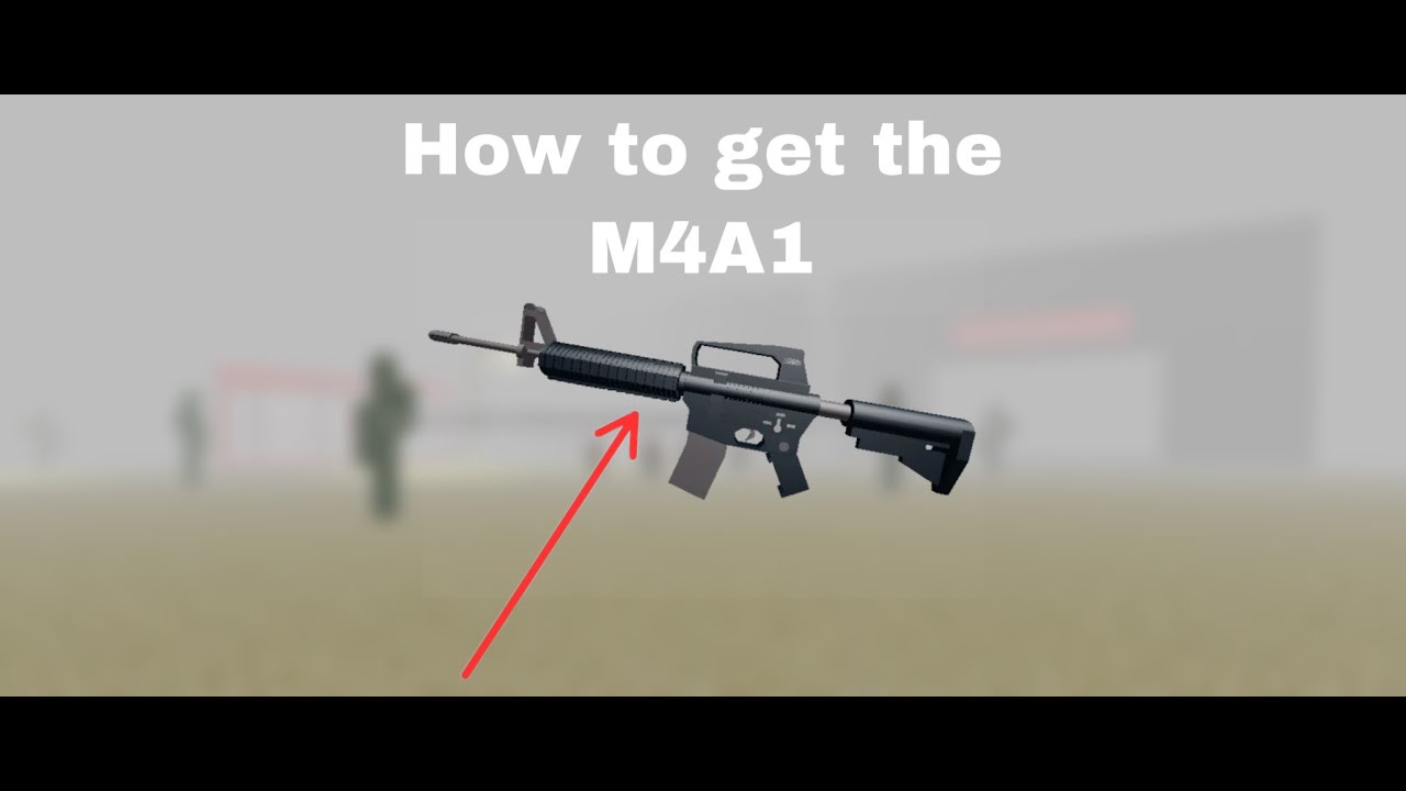 How to get the M4A1 | Roblox : Survive Kill the Killers in Area 51 ...