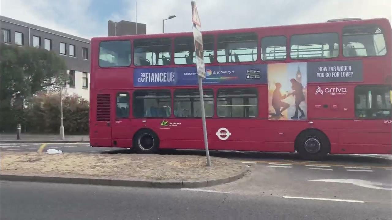 Route DL-7 approaching Becontree Heath heading towards Barking Station ...