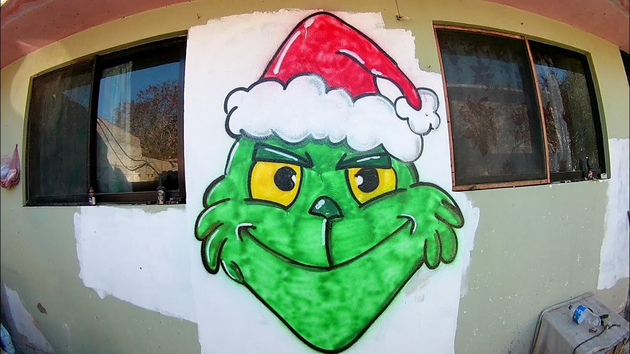 The Grinch // Graffiti Urbano - YouTube
