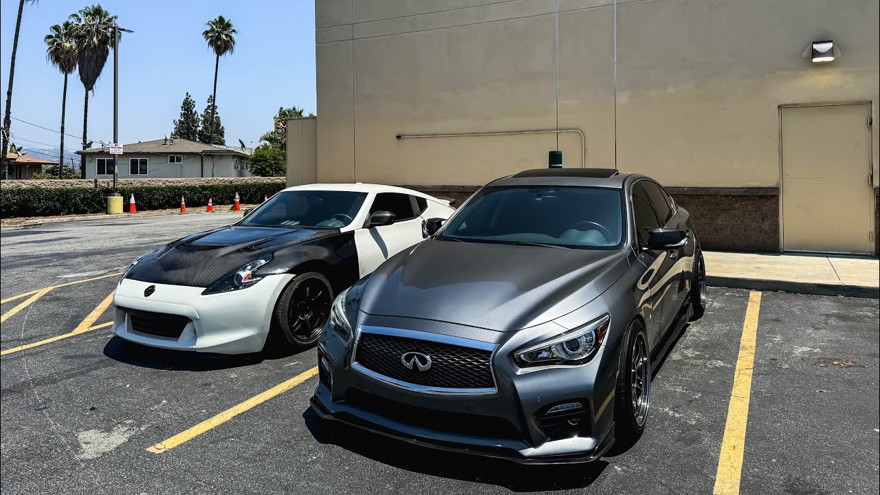 TRADING MY Q50 FOR THIS TUNED 370z FOR A DAY!!! - YouTube
