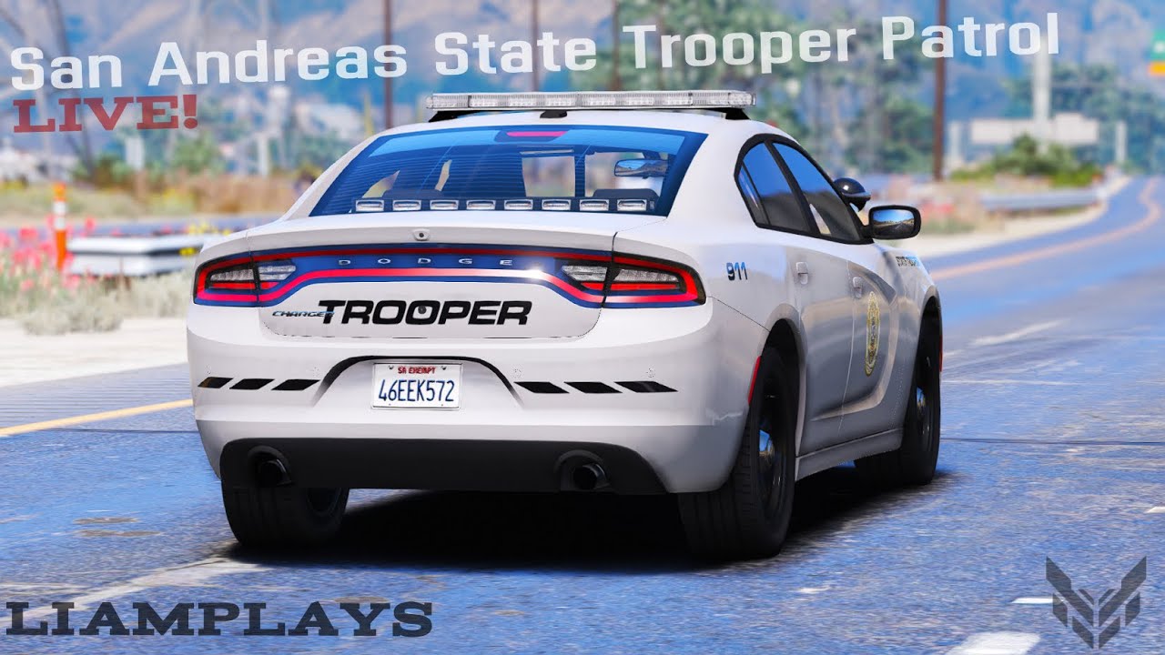🚔 TNRP | SASP State Trooper Patrol LIVE! | FiveM RP - YouTube