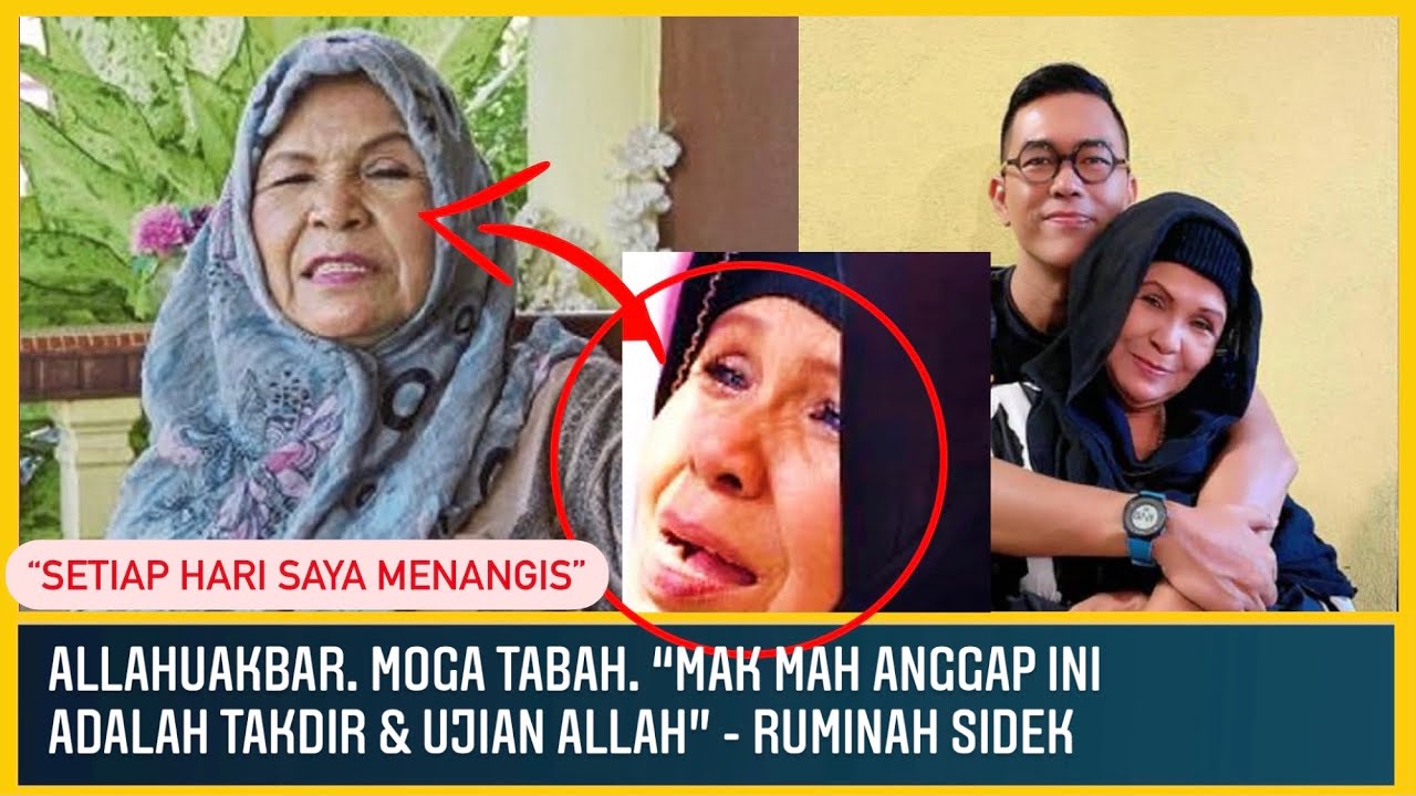 Allahu, Moga Tabah "Mak Mah Anggap Ini Adalah Takdir & Ujian ALLAH ...