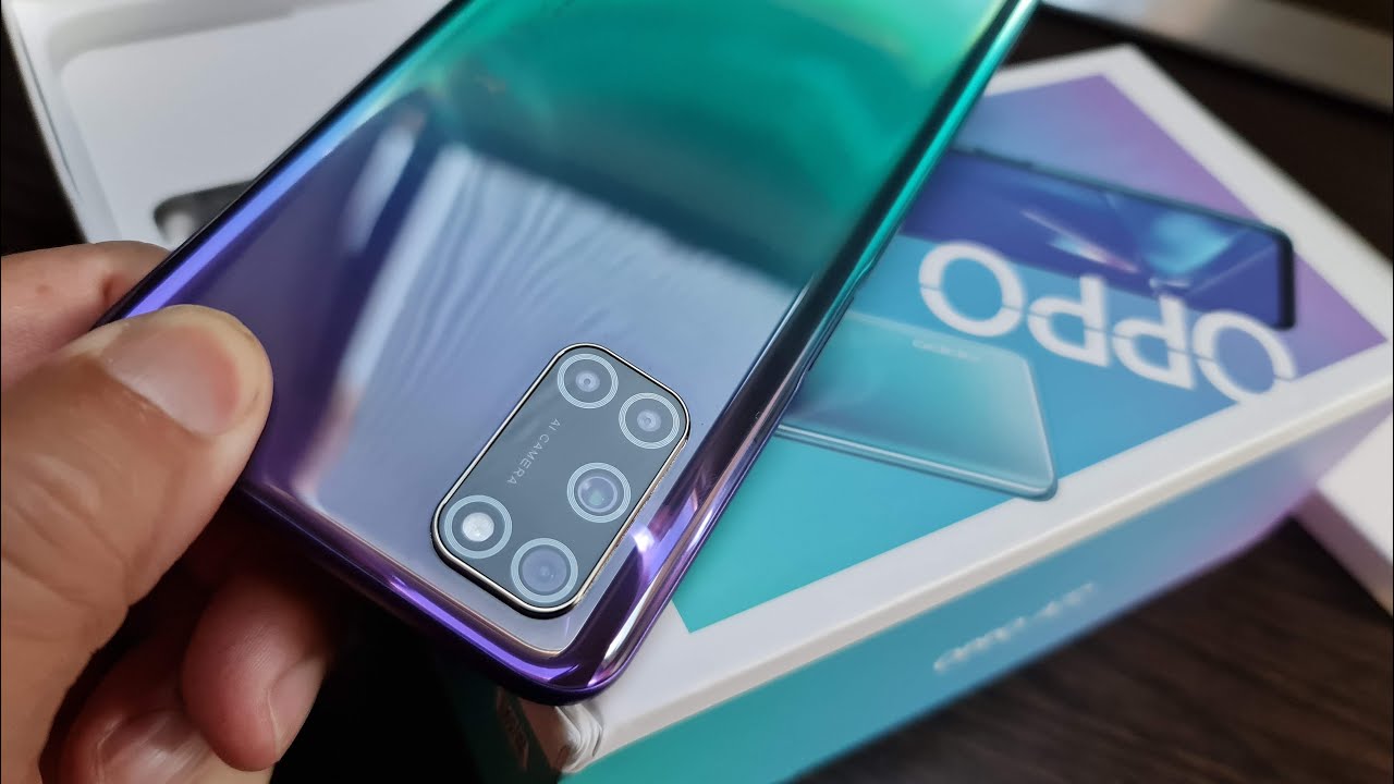 Oppo A72 Unboxing (Quad Camera Midrange Phone With Aurora Purple Back ...