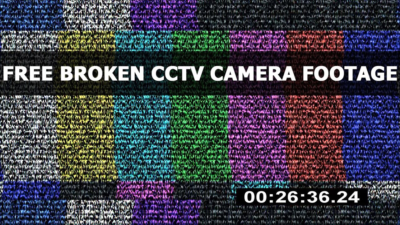 Broken CCTV Camera Effect - Yelling Cat Productions - YouTube