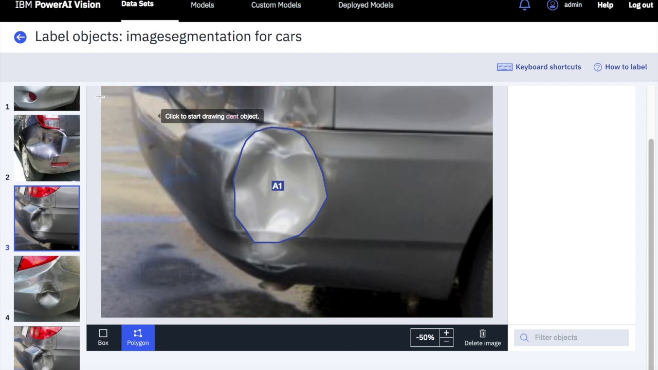 Training models to detect dents on cars - YouTube
