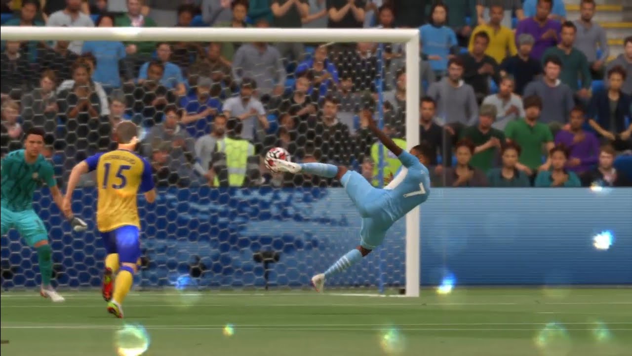 FIFA 22_Sterling scissor kick is just incredible - YouTube