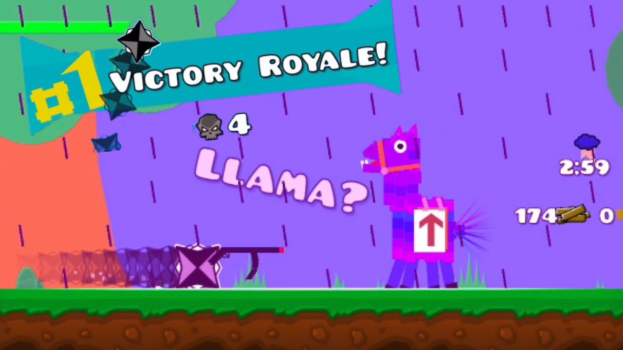 Geometry Dash... Fortnite? - YouTube