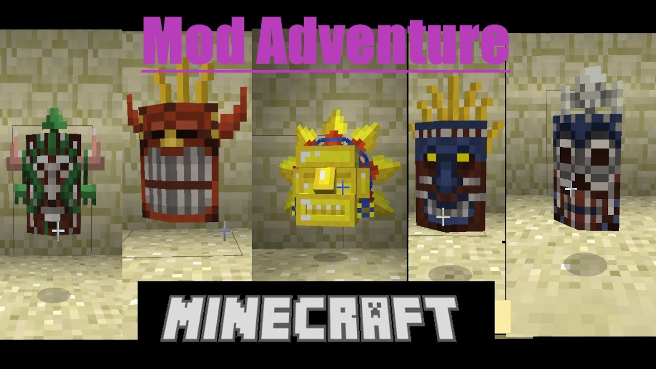 Die legendären Tiki Masken Minecraft Mod Adventure #2 - YouTube