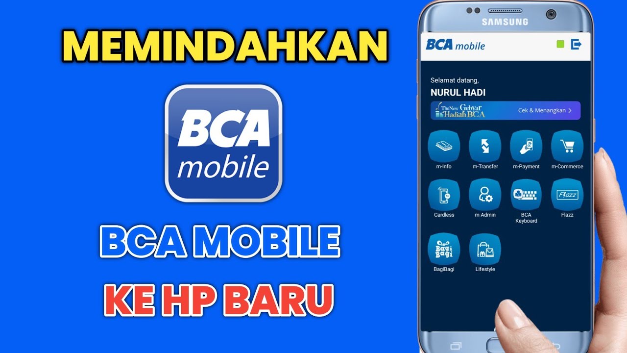 Cara Memindahkan BCA Mobile ke HP Baru | Ganti hp bca mobile - YouTube