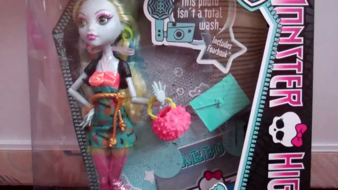 Monster High Picture Day Lagoona Blue doll review - YouTube