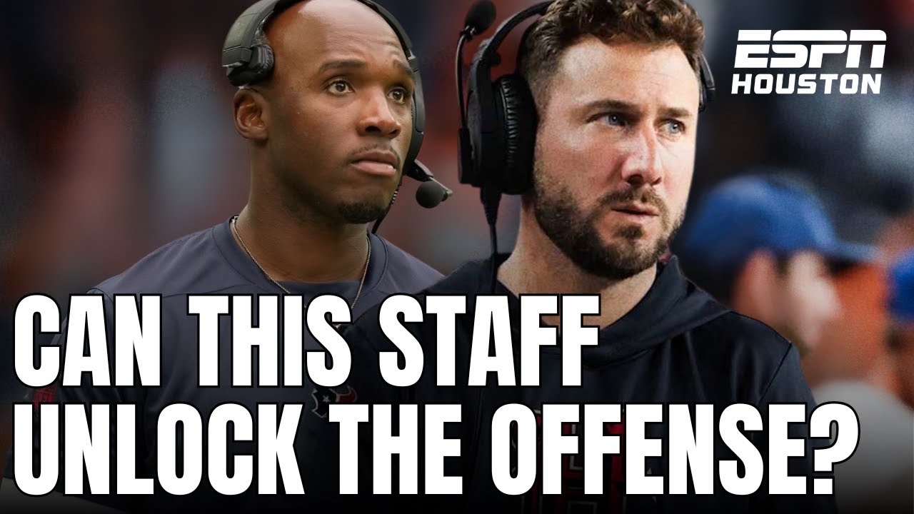 CAN the Texans' COACHING Staff Fix the OFFENSE in 2025? | DeMeco Ryans ...