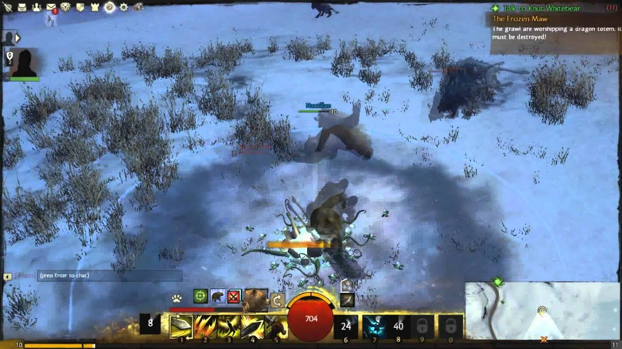 Gw2:Ranger Greatsword/longbow(low and high lv montage) - YouTube