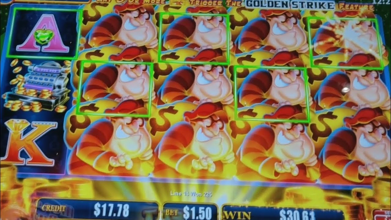 golden strike pokie wins - YouTube