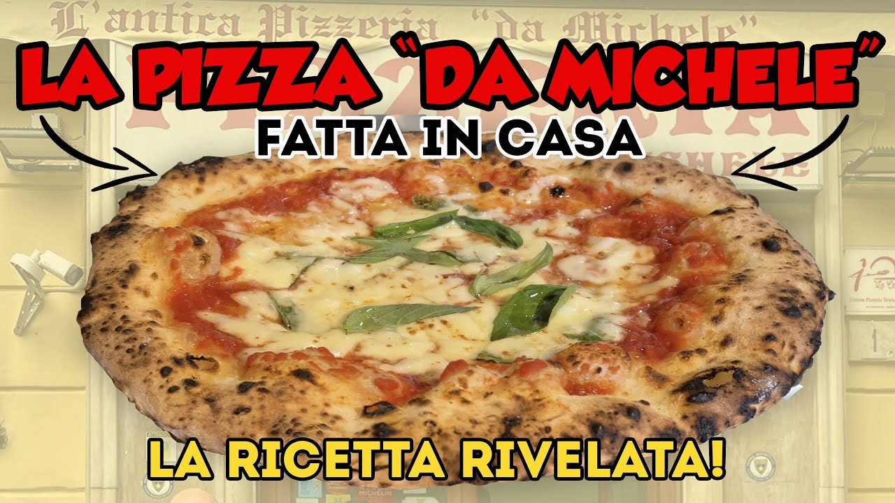 La pizza DA MICHELE fatta a CASA - la ricetta svelata! - YouTube