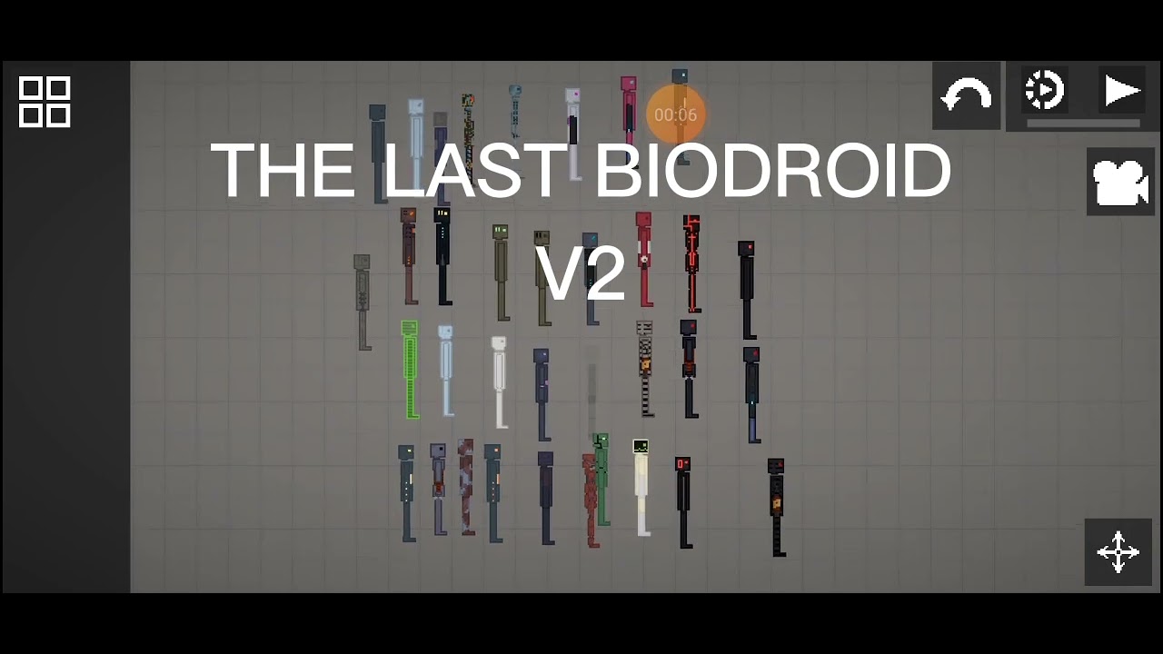 THE LAST BIODROID V2 IN MELON PLAYGROUND - YouTube