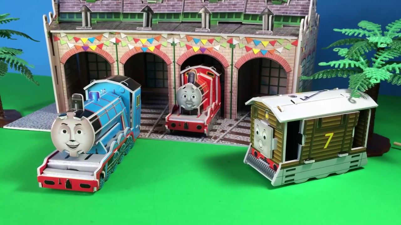 Thomas and Friends Toy Trains Gordon the Big Engine Building like Lego ...