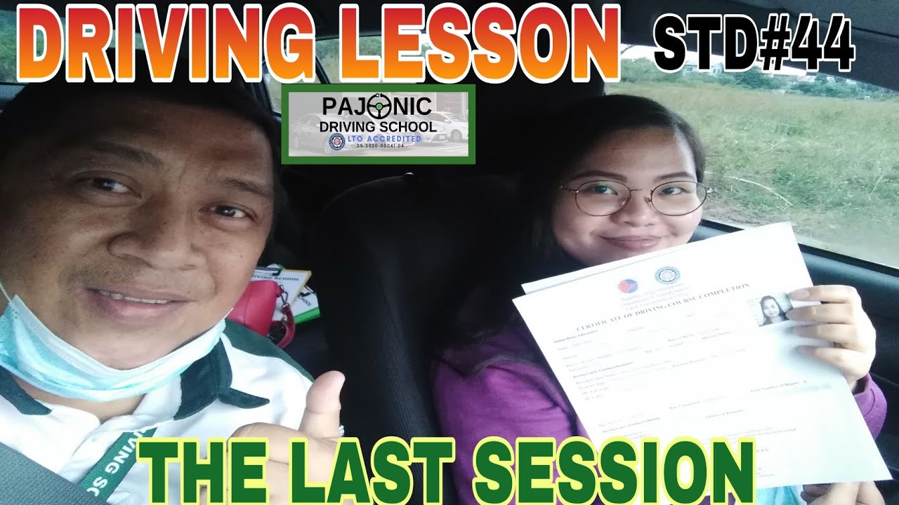 DRIVING LESSON MANUAL TRANSMISSION (THE LAST SESSION)PAJONIC DRIVING ...