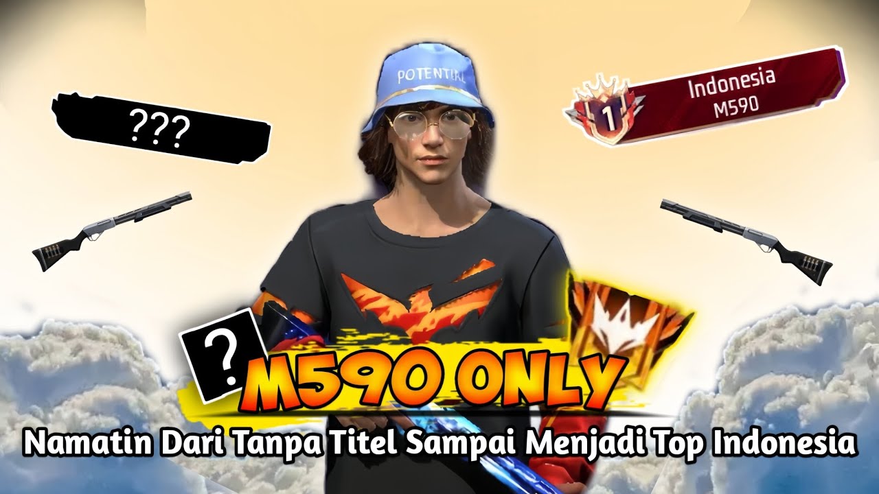 Ngejar Poin Senjata Baru Sampai Menjadi Top Indonesia M590 - BR Ranked ...