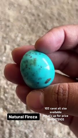 Natural Firoza 102 carat all size available you can order in what’s up ...