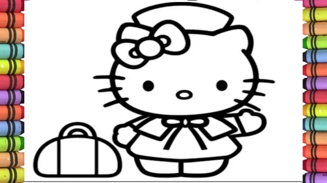 How to draw hello kitty, Princess Hello kitty drawing , hello kitty and ...