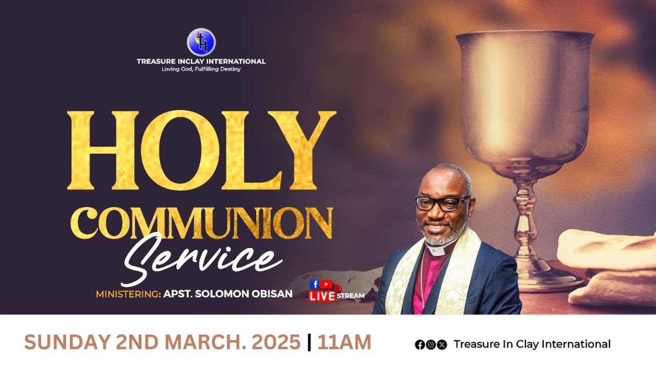 March Communion Service | Celebration of Hope | 01/03/2025 - YouTube