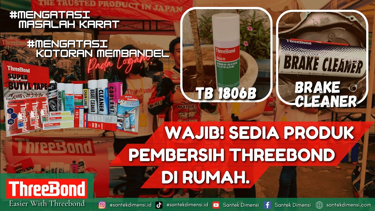 DENGAN PRODUK THREEBOND INI, 100% RUMAH KAMU TERHINDAR DARI MASALAH! | Produk Pembersih ...