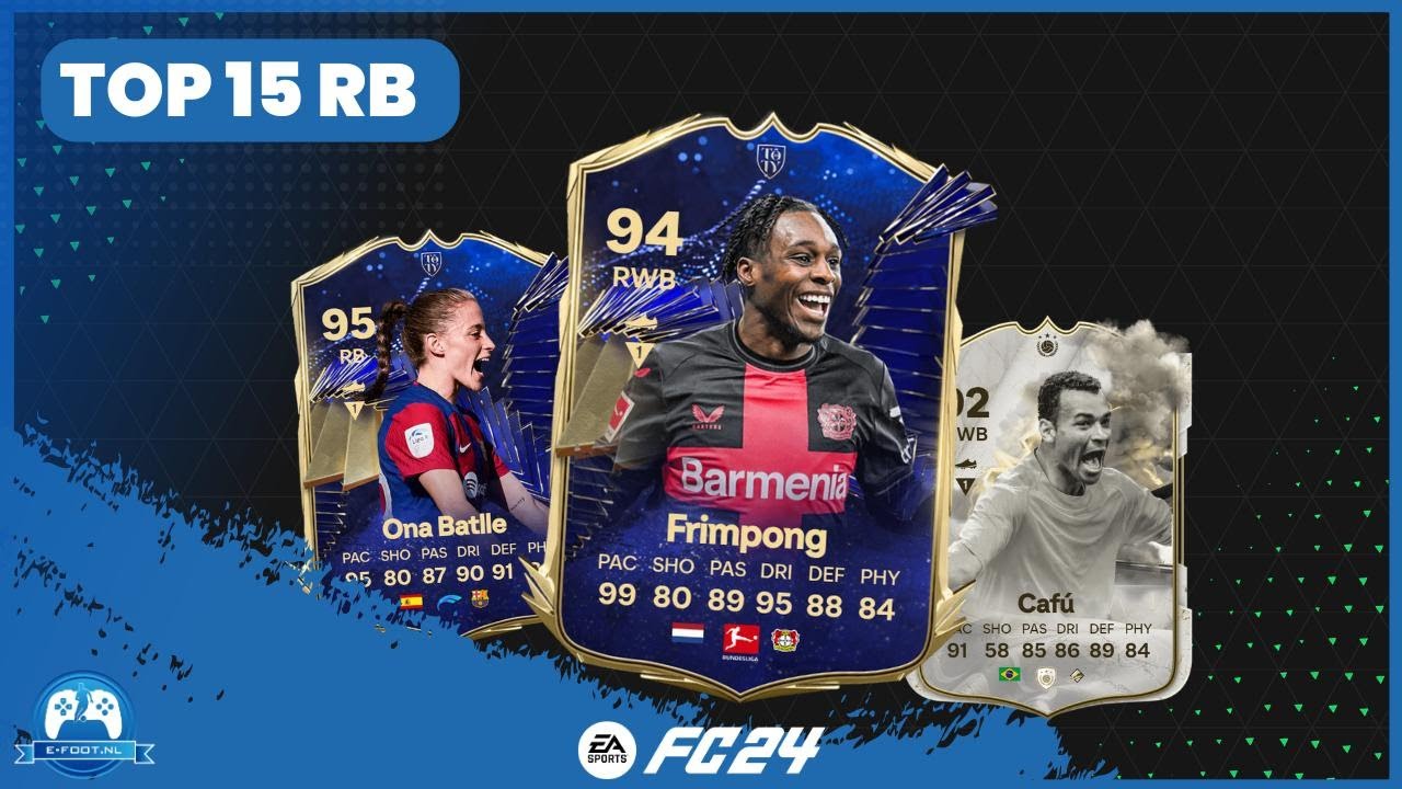 Top 15 RB in EA FC 24!🔥 - YouTube
