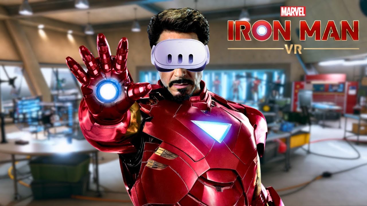 Becoming Iron Man in VR for the FIRST TIME! | Iron Man VR Part 1 - YouTube