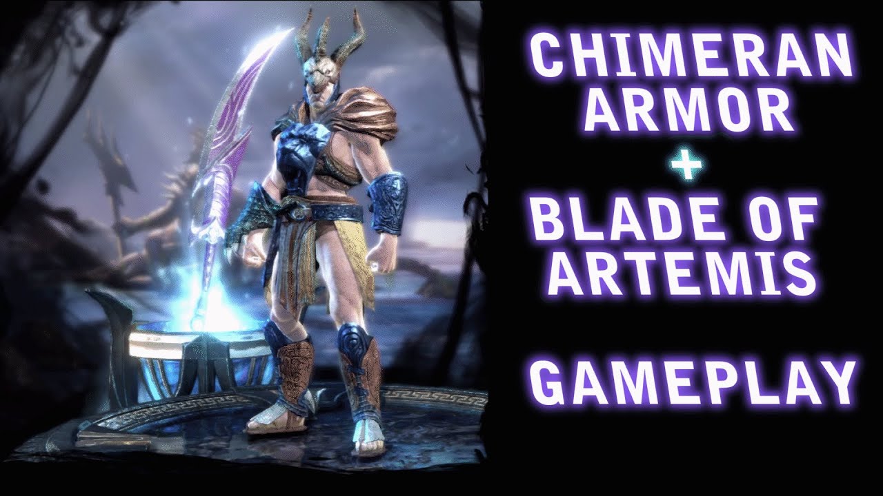 Blade of Artemis + Chimeran Armor (Poseidon) - YouTube