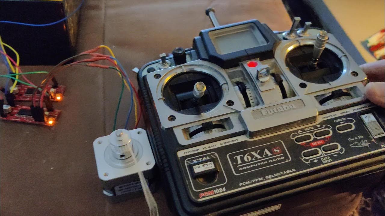 Using a radio control receiver PWM servo signals to control a Stepping ...