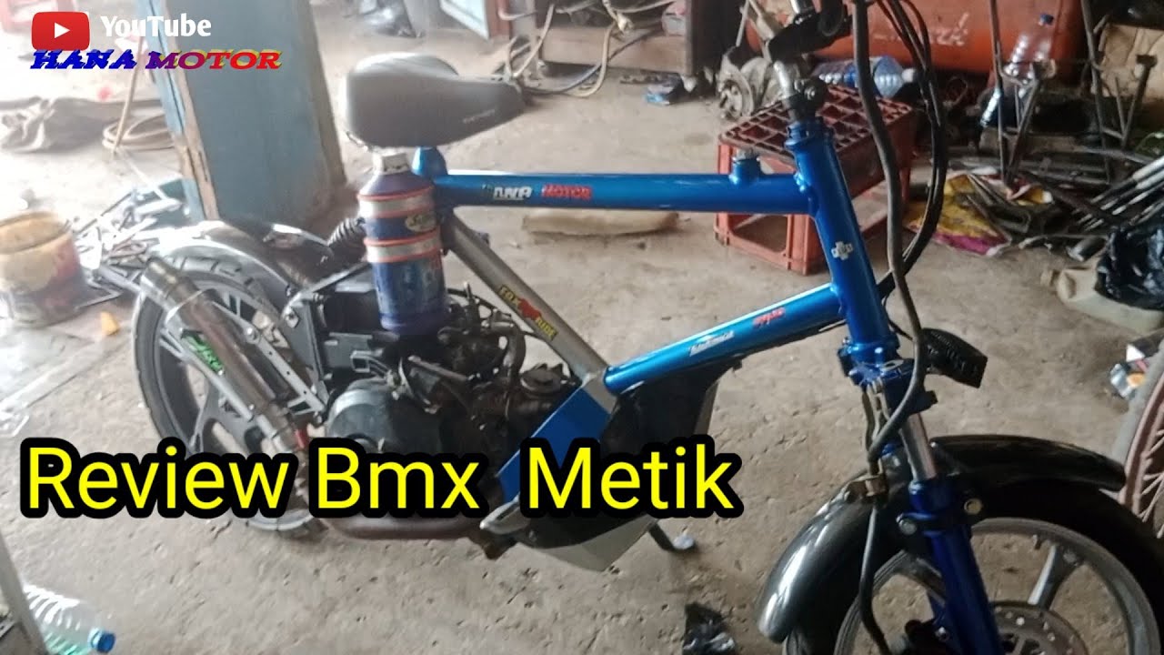 Review Bmx Club Metik yamaha mio - YouTube