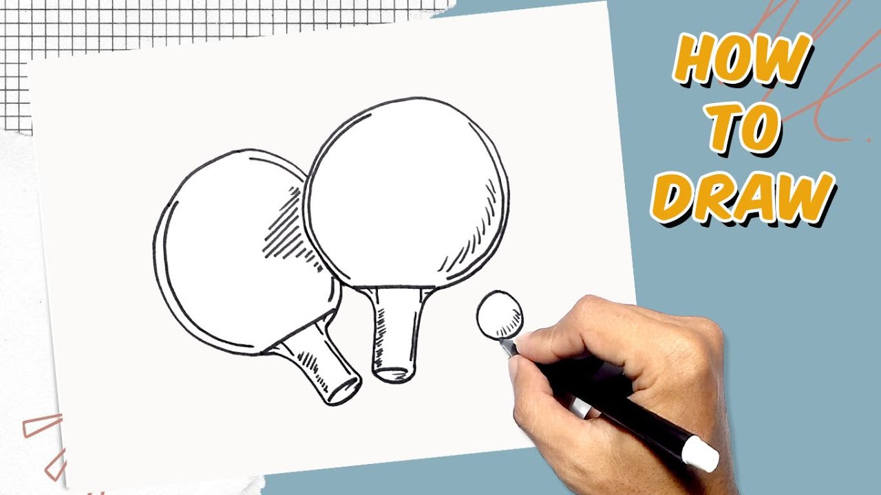 How to Draw Ping Pong - YouTube