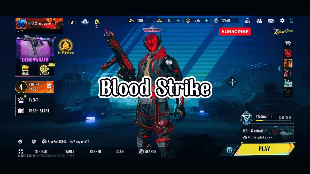 বিআর রেঙ্কে ৫ কিলের চ্যালেঞ্জ । blood Strike Game Play - YouTube
