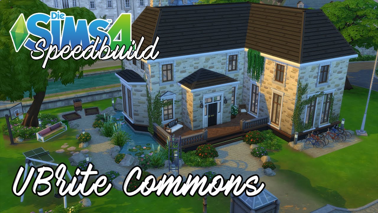 🎓 UBrite Commons - Britechester 📚 | Let's Build - Die Sims 4 Speedbuild ...
