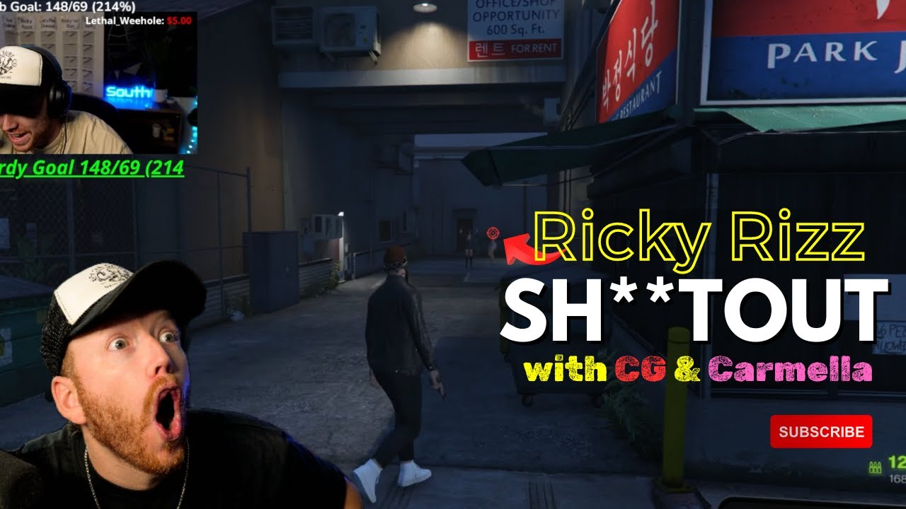 Ricky Rizz gets in SH**TOUT with CG & CARMELLA! 🤯 - YouTube