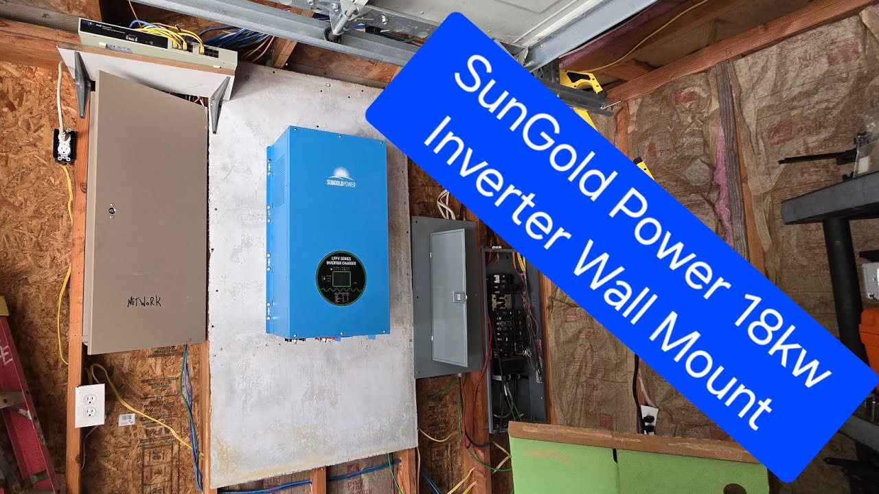 Unboxing The Sungold Power 18kw Inverter and Solar Panels - YouTube