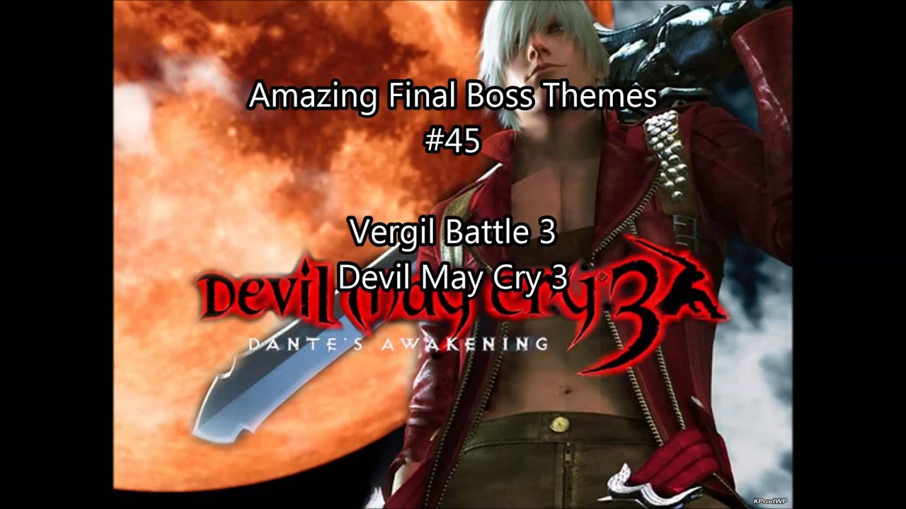 Amazing Final Boss Themes #45 - Devil May Cry 3 - YouTube