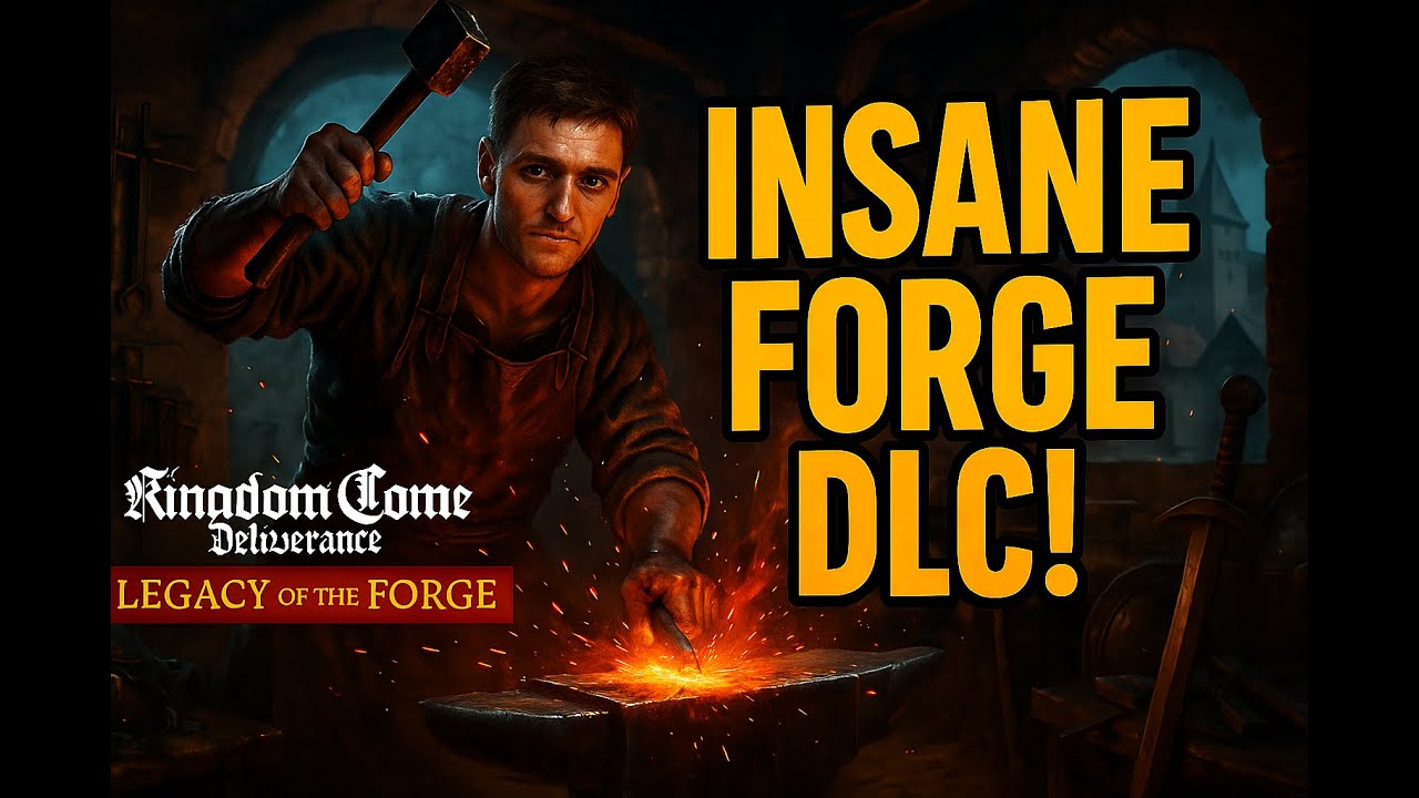 Let’s Forge the Insane Sword Together 🔥 KCD2 Legacy of the Forge DLC ...