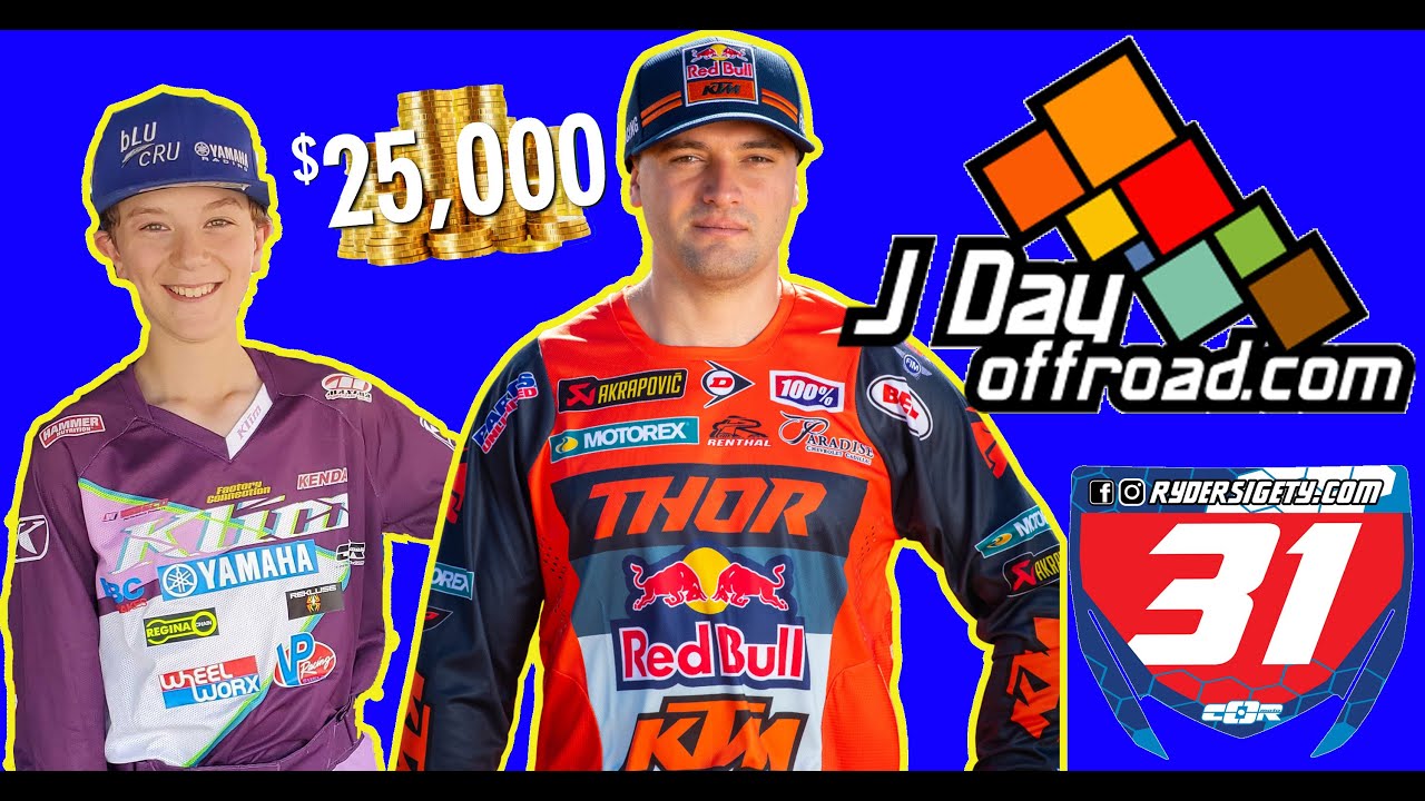JDay Hemonds Ryder Sigety highlights Day1+ Cooper Webb Gets $25K say ...
