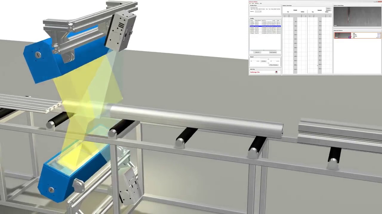 Isra Vision ExtrusionMaster - YouTube