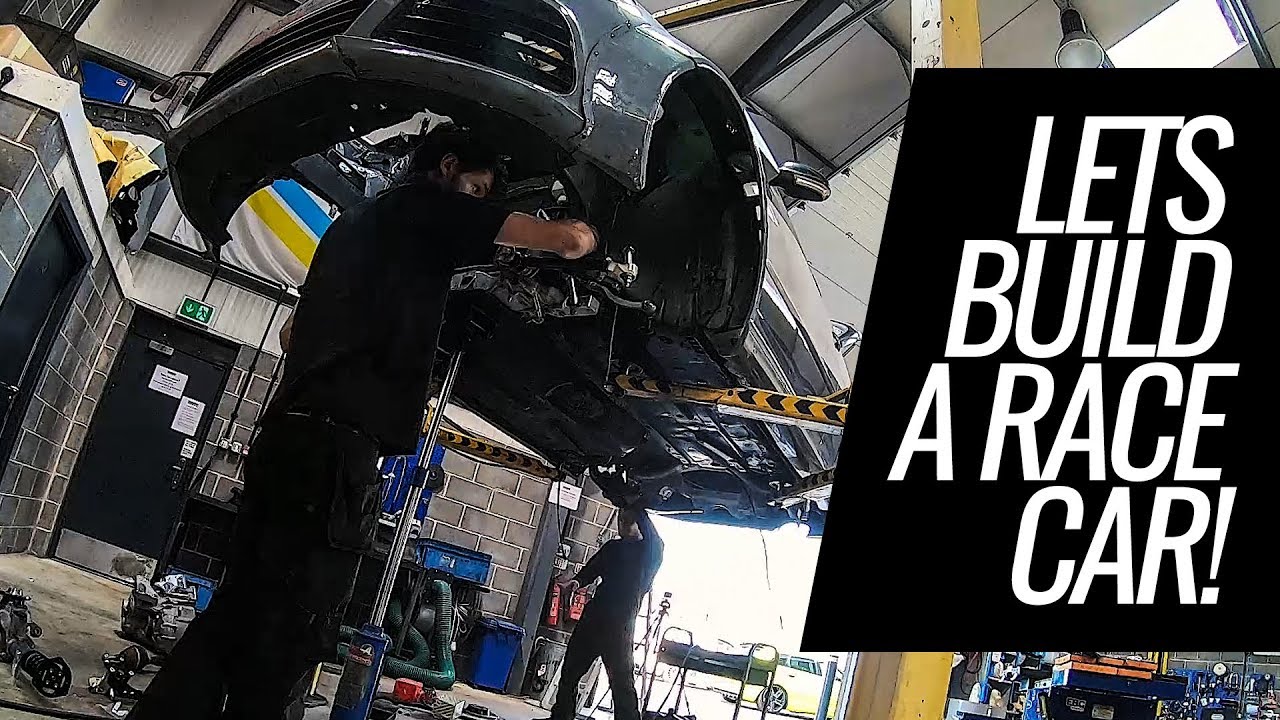 Let the build begin! Part 3 - MK5 GOLF EX VW CUP CAR - DARKSIDE DEVELOPMENTS - YouTube