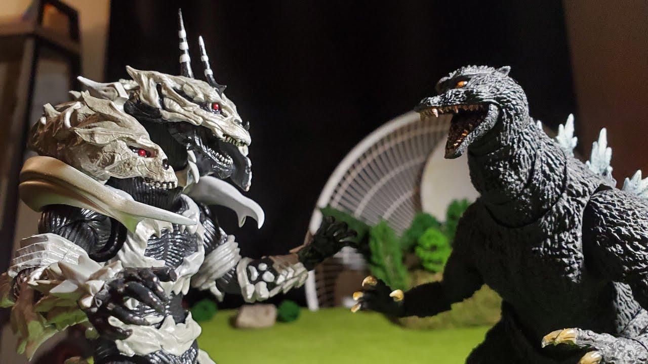 Monster X VS. Godzilla (A Stopmotion Battle) - YouTube
