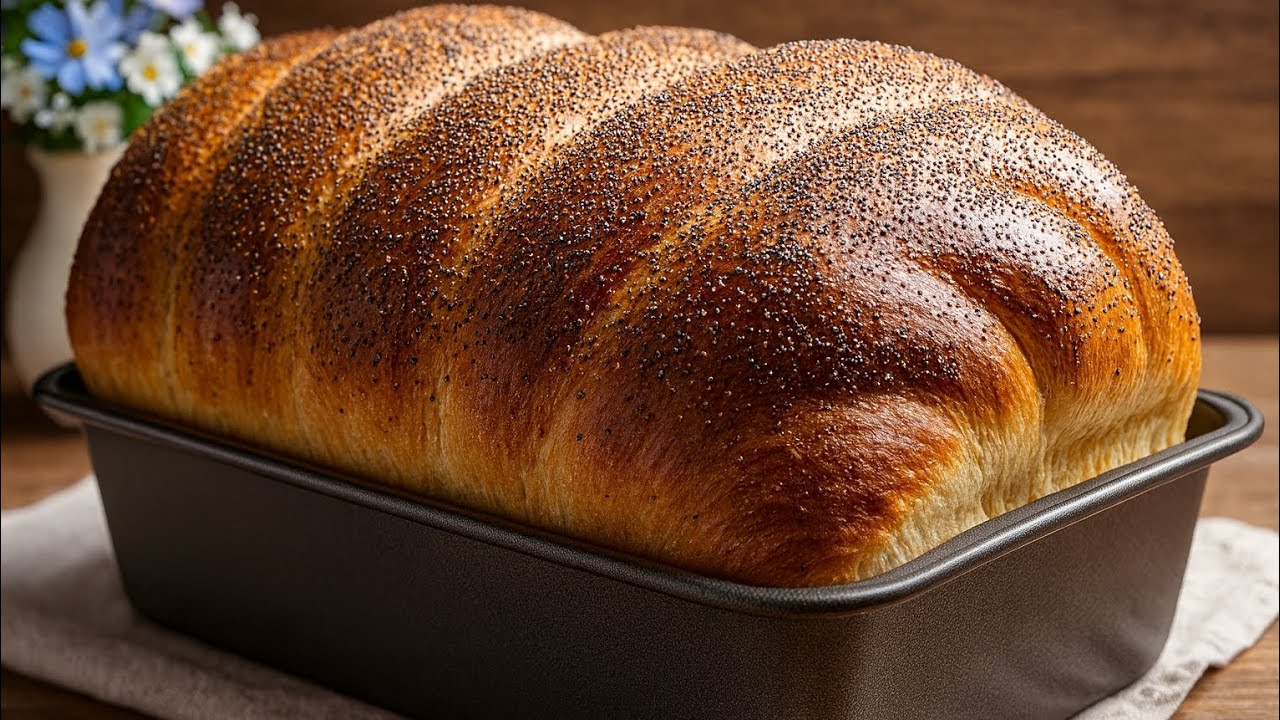 Bake this homemade bread once, you'll never buy bread from outside ...