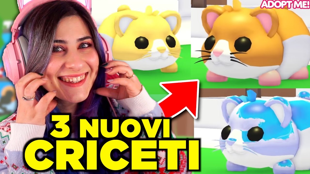 FINALMENTE arrivano i CRICETI su AdoptMe: qual è il tuo PREFERITO? 🐹 ...