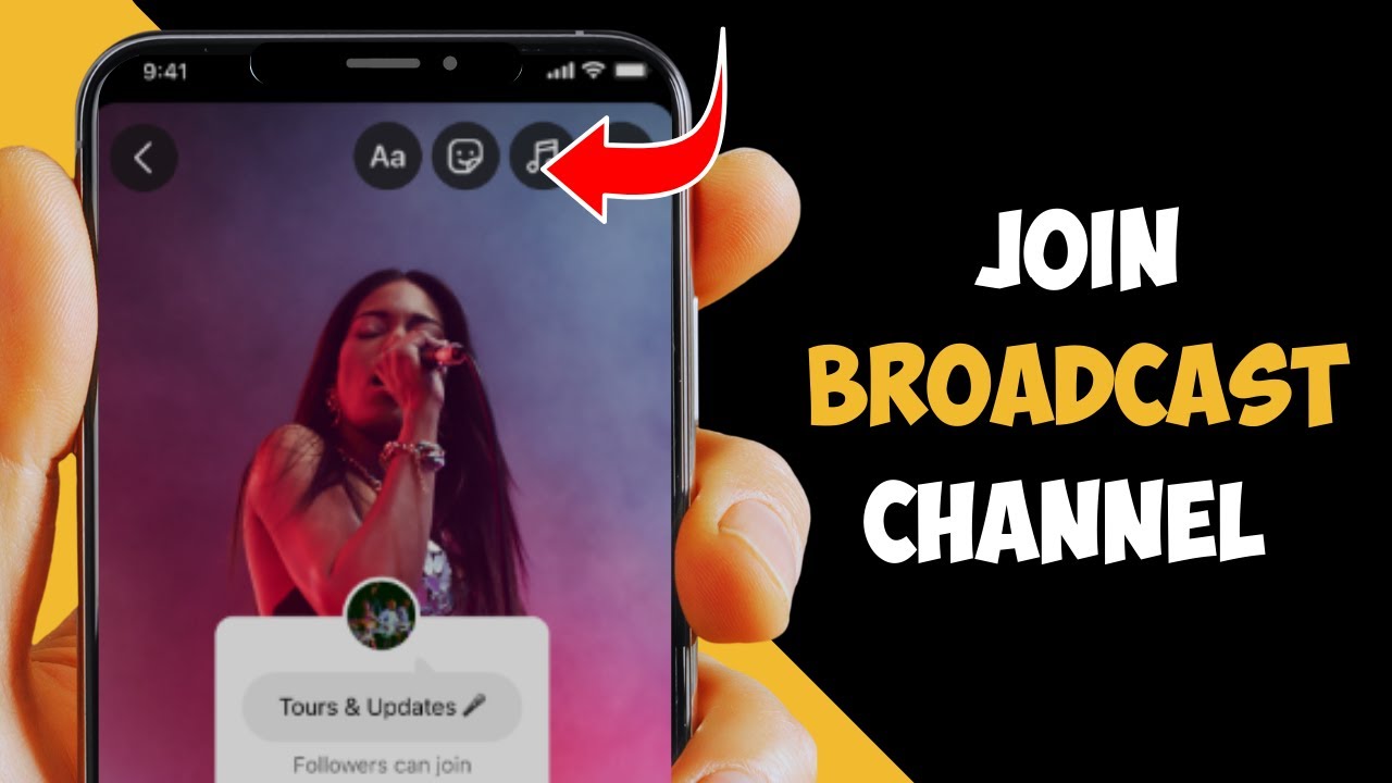 How to Join Broadcast Channel on Instagram - YouTube