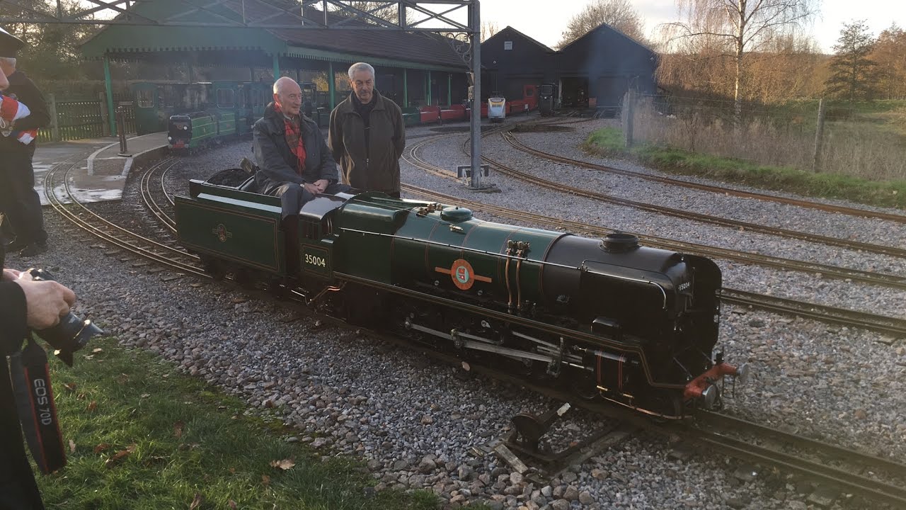 35004 "Cunard White Star" Unveiling - YouTube